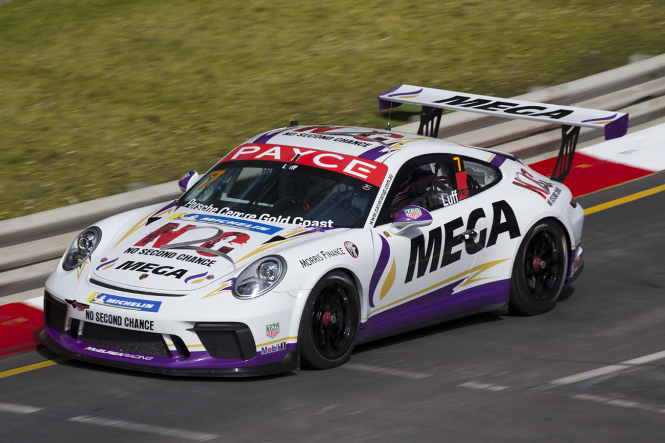 Luff and Gilbertson top eventful Adelaide practice - Porsche Paynter ...